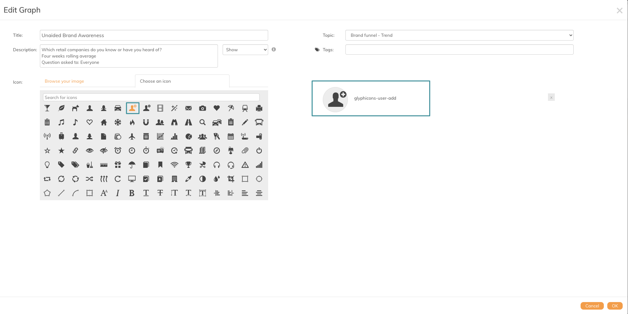 Add Icons To Your Graphs