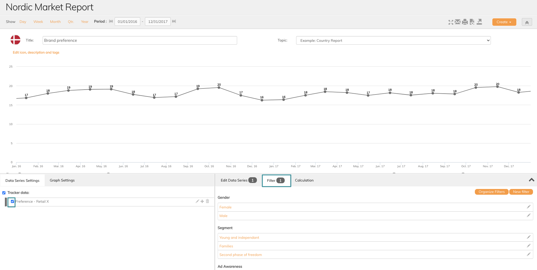 Add A Filter On Data Series
